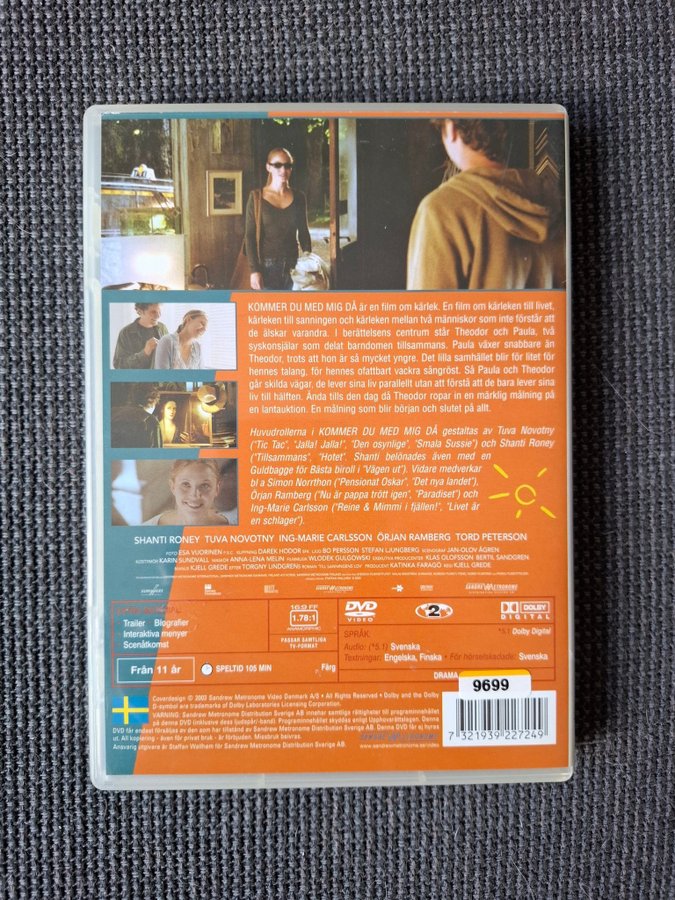 Kommer Du Med Mig Då DVD Shanti Roney Tuva Novo.. | Köp på Tradera ...