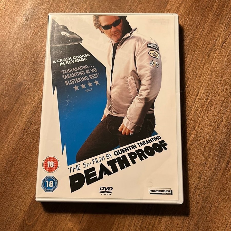 Death Proof - Quentin Tarantino (DVD) | Köp på Tradera (721295615)