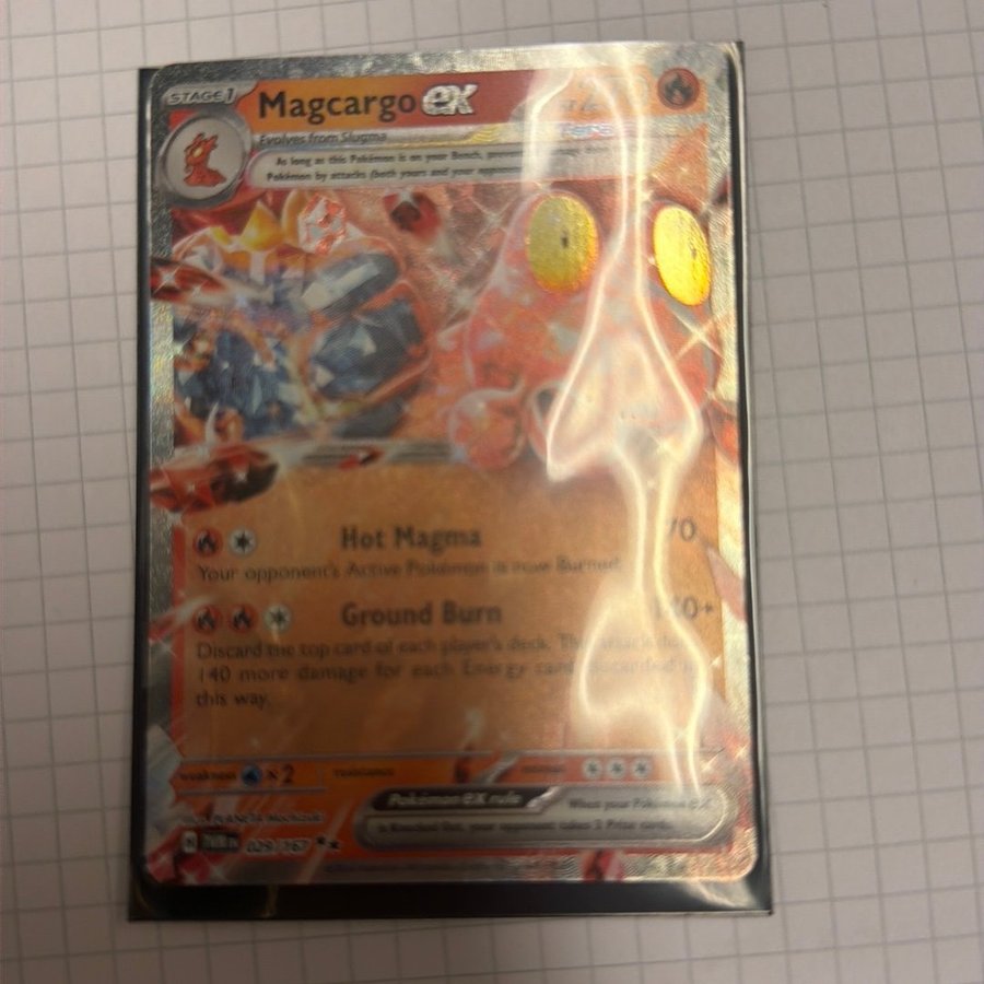 Se produkter som liknar Magcargo ex Pokémonkort på Tradera (713434015)