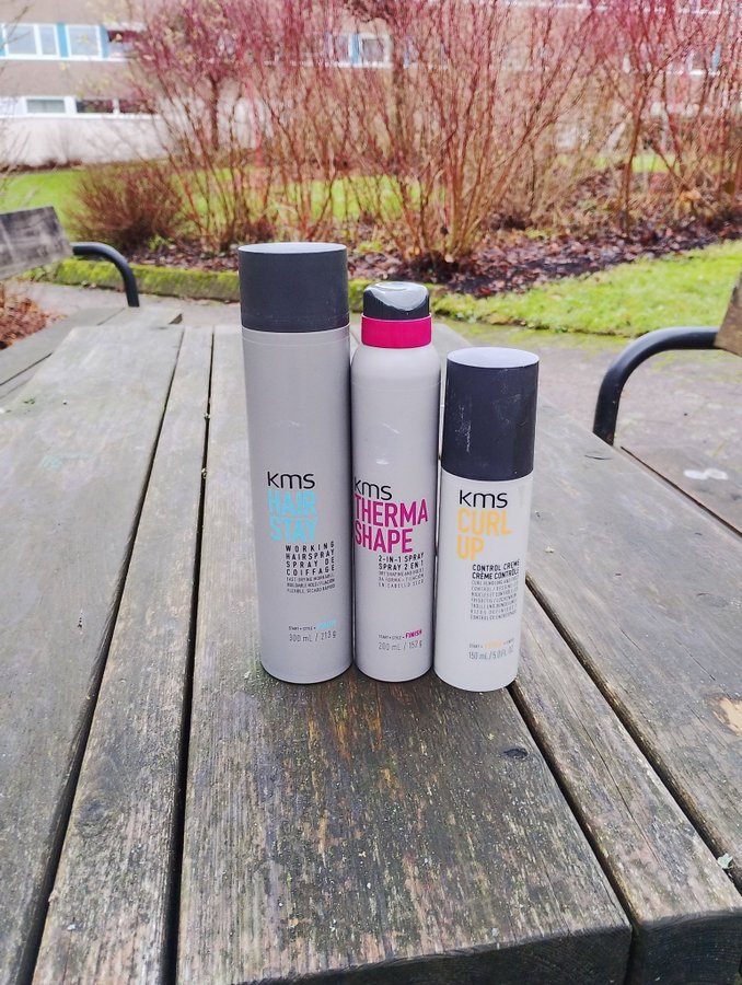 KMS Hårprodukter spray, stay working spray, kms.. | Köp på Tradera ...