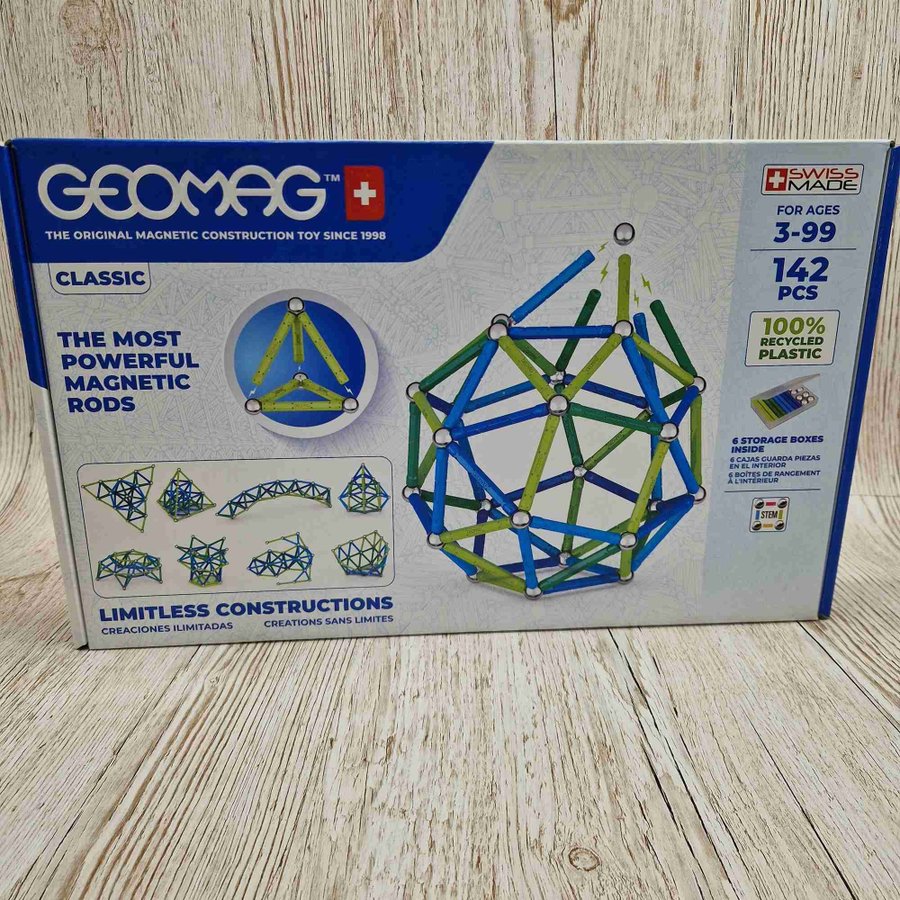 Geomag 142 delar bygg med magneter | Köp på Tradera (708526268)