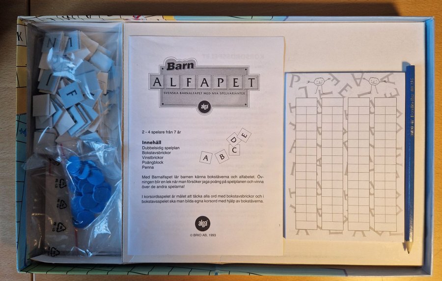 Barn alfapet Komplett | Köp på Tradera (656595501)