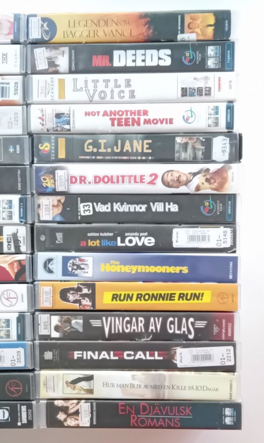 29 hyr / Hyrkassett / Hyrfilmer VHS - Samling /.. | Köp på Tradera ...