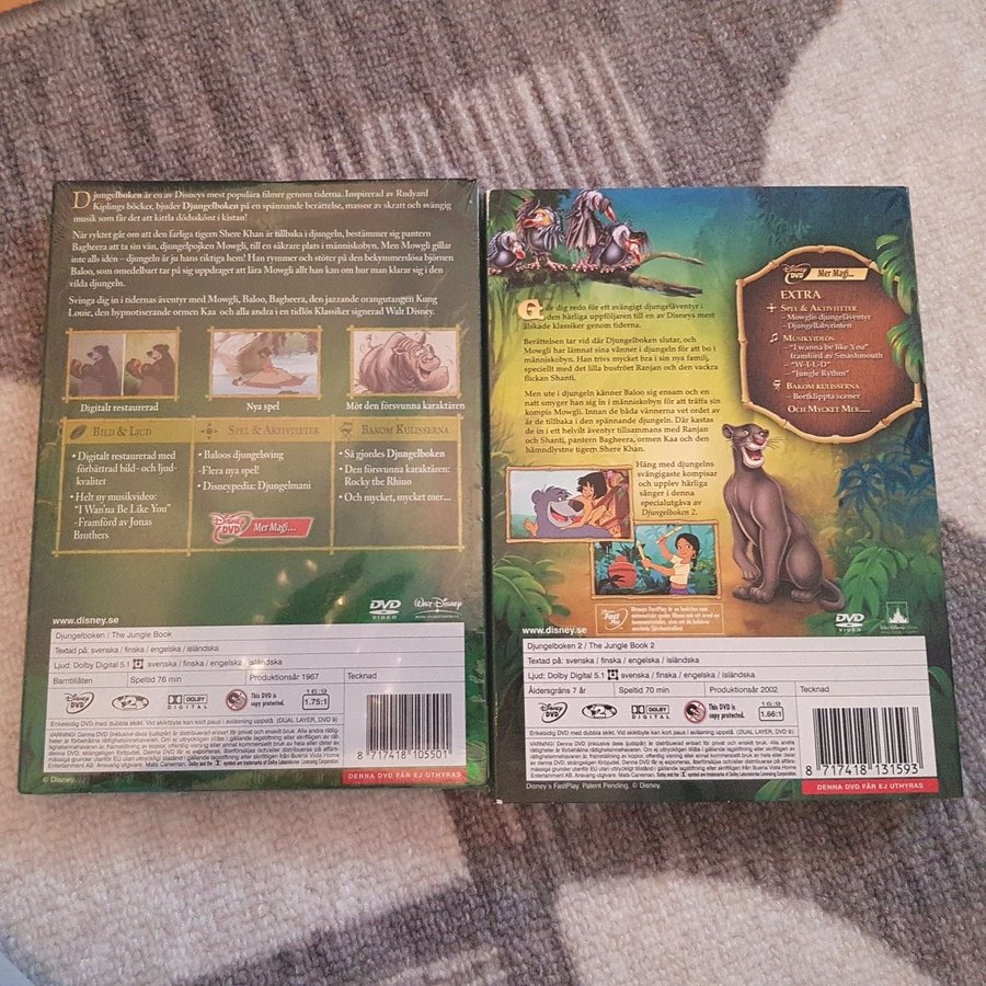 Se produkter som liknar Dvd Disney Djungelboken och D.. på Tradera ... Se produkter som liknar Dvd Disney Djungelboken och D.. på Tradera ...