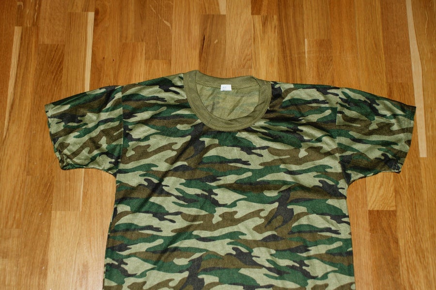Ny t-shirt kamouflage str S herr polyester tunn.. | Köp på Tradera ...