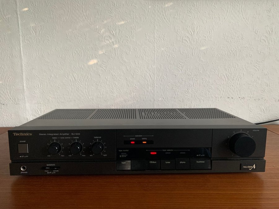 Technics SU-500 Integrerad Förstärkare | Köp på Tradera (689683773)