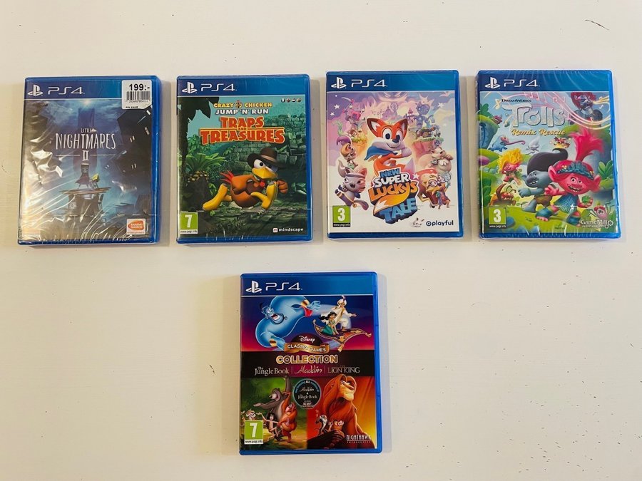 PS4 Spel - Little Nightmares II, Crazy Chicken,.. | Köp på Tradera ...