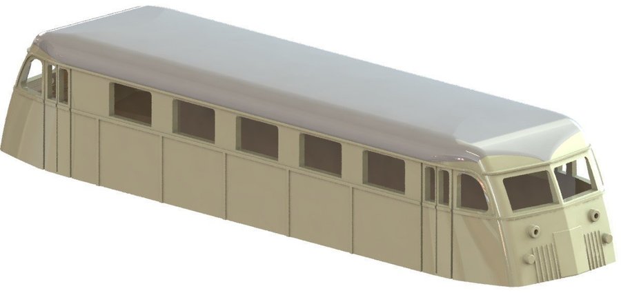 Rälsbusskorg Yo1s H0-skala - Craftcloud | Köp på Tradera (711663319)