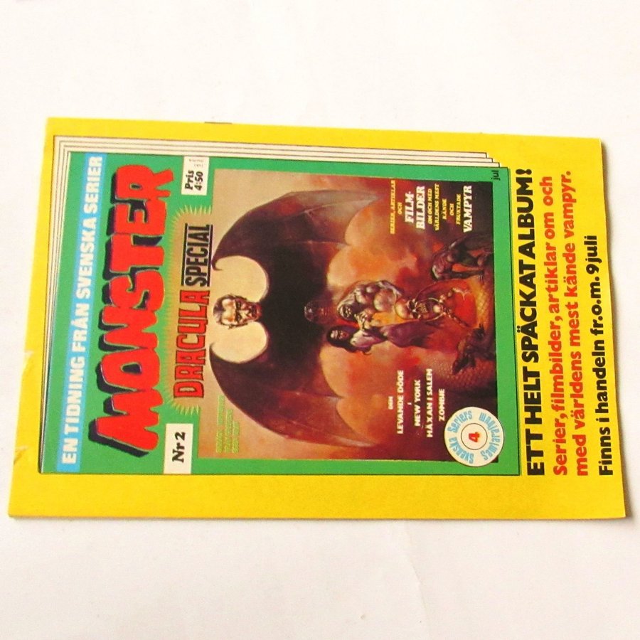 DRACULA 1973 nr 10 toppex VF- BLA.. | Köp från Seriesam på Tradera ...