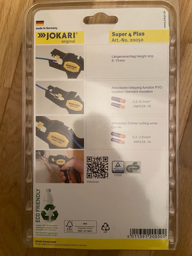 Jokari Super 4 Plus skall och Avbitartång med m.. | Köp på Tradera ...