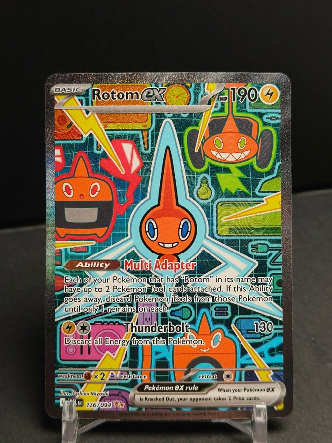 Rotom ex #126 Pokémon Phantasmal Flames | Köp på Tradera (711681962)