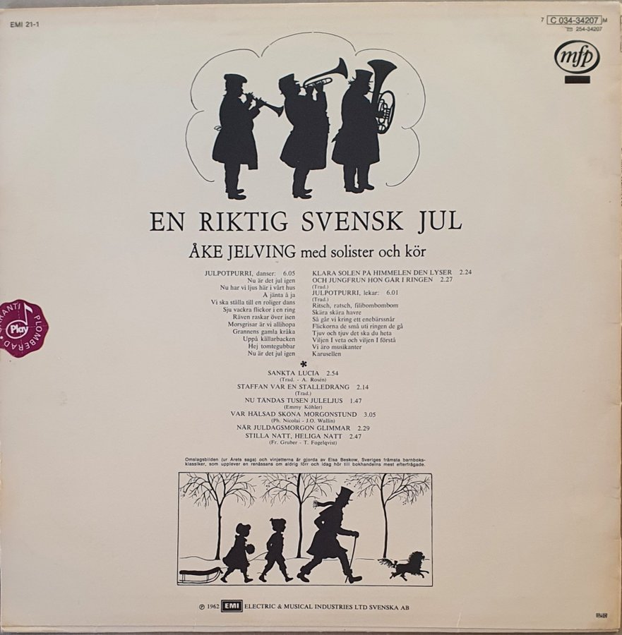1962! En Riktig Svensk Jul - Åke Jelving med so.. | Köp på Tradera (703174848)