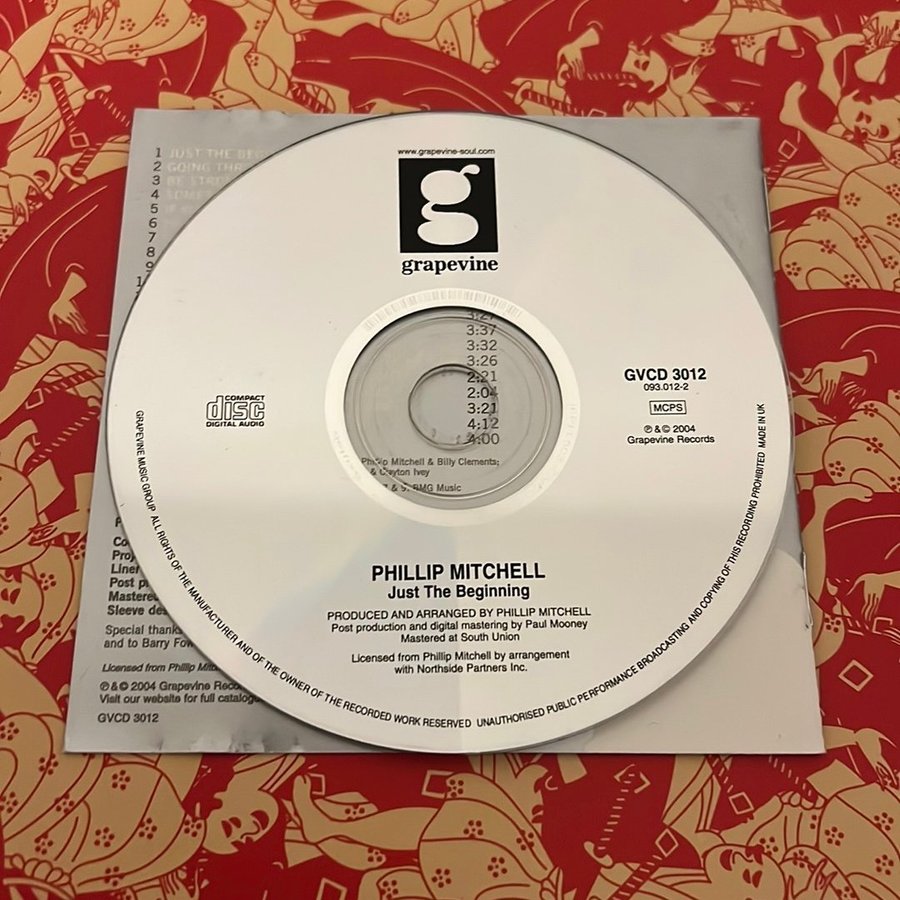 [rare] Phillip Mitchell - Just The Beginning CD.. | Köp på Tradera ...