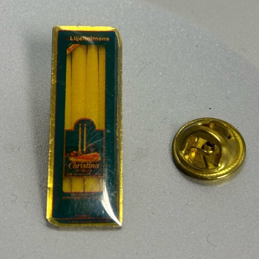 Liljeholmens Christina antikljus pin Brosch Sam.. | Köp på Tradera ...