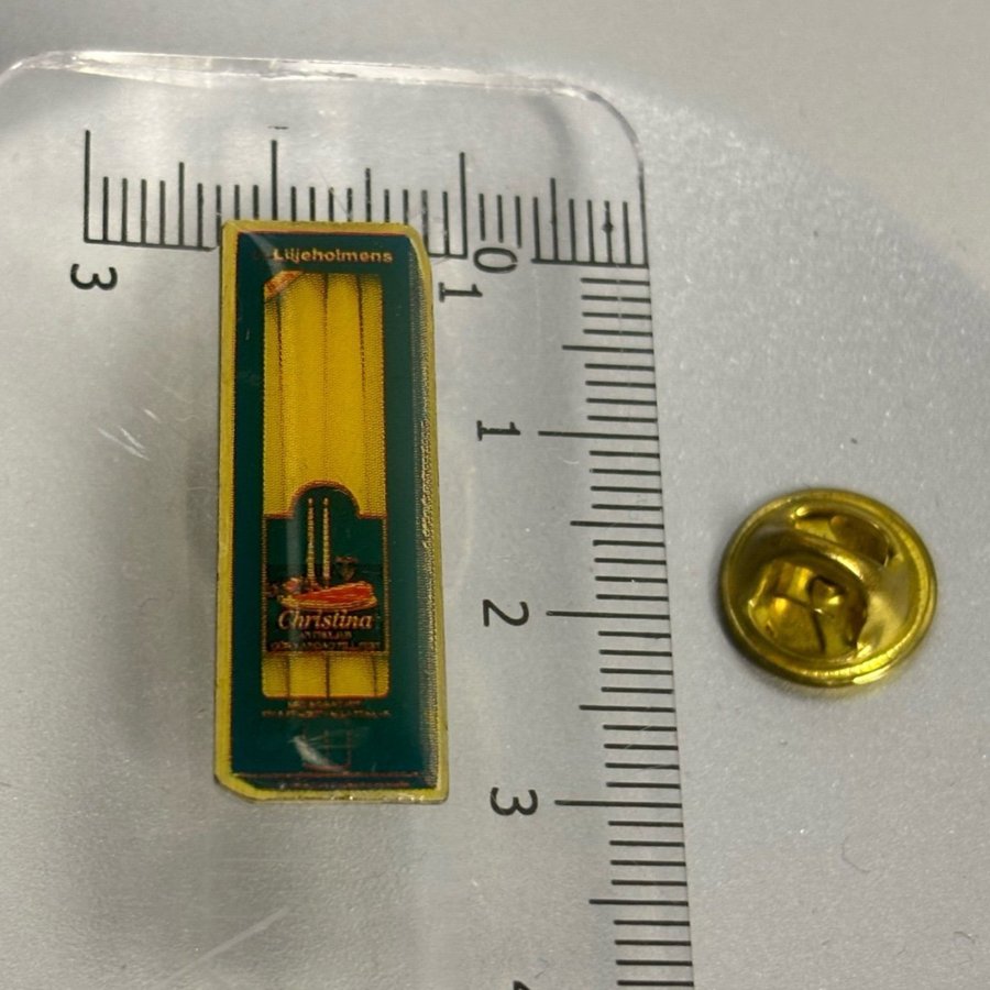 Liljeholmens Christina antikljus pin Brosch Sam.. | Köp på Tradera ...