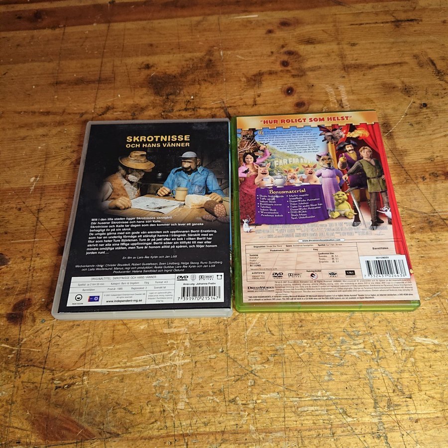 DVD Filmer Shrek nr 3 Skrotnisse och hans vänner | Köp på Tradera ...