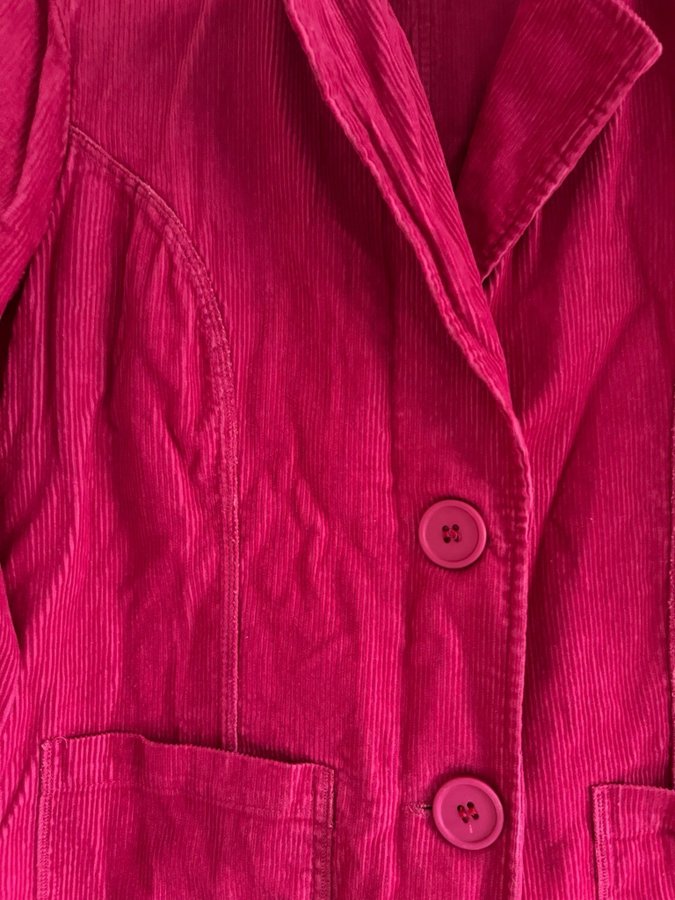 Rosa kavaj Manchester tyg stl 40 | Köp på Tradera (713242965)