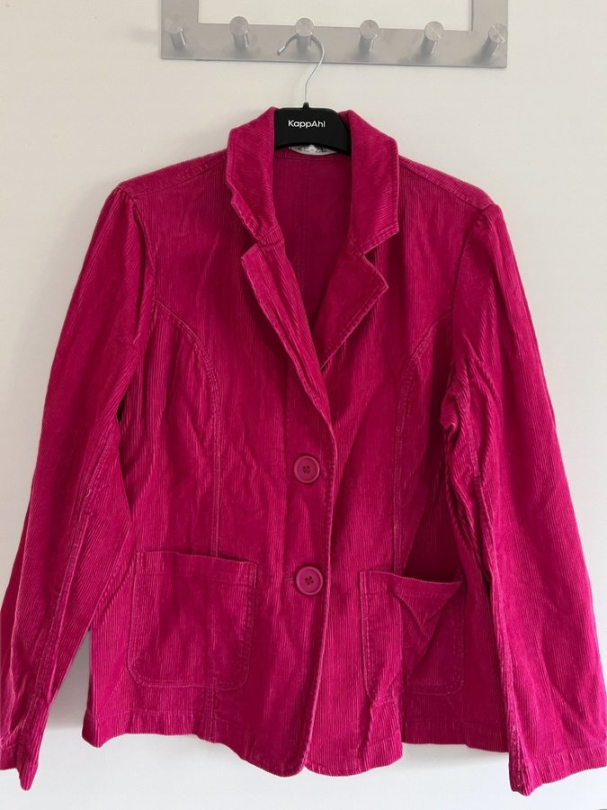 Rosa kavaj Manchester tyg stl 40 | Köp på Tradera (713242965)