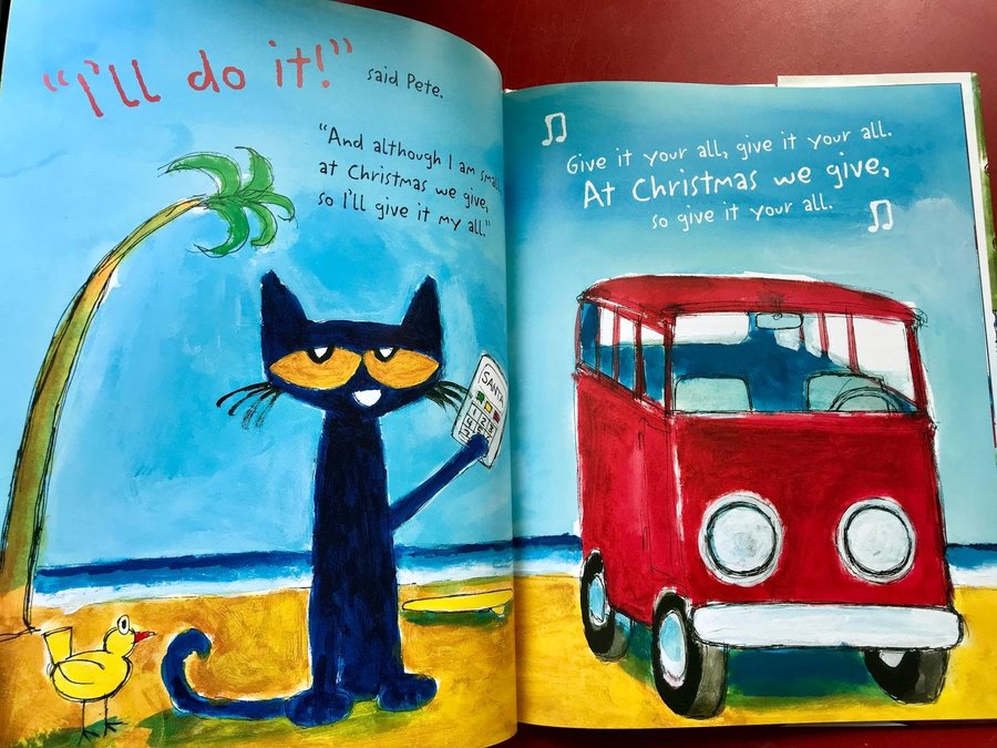 PETE THE CAT SAVES CHRISTMAS.. | Köp från Haldins_Hylla på Tradera ...