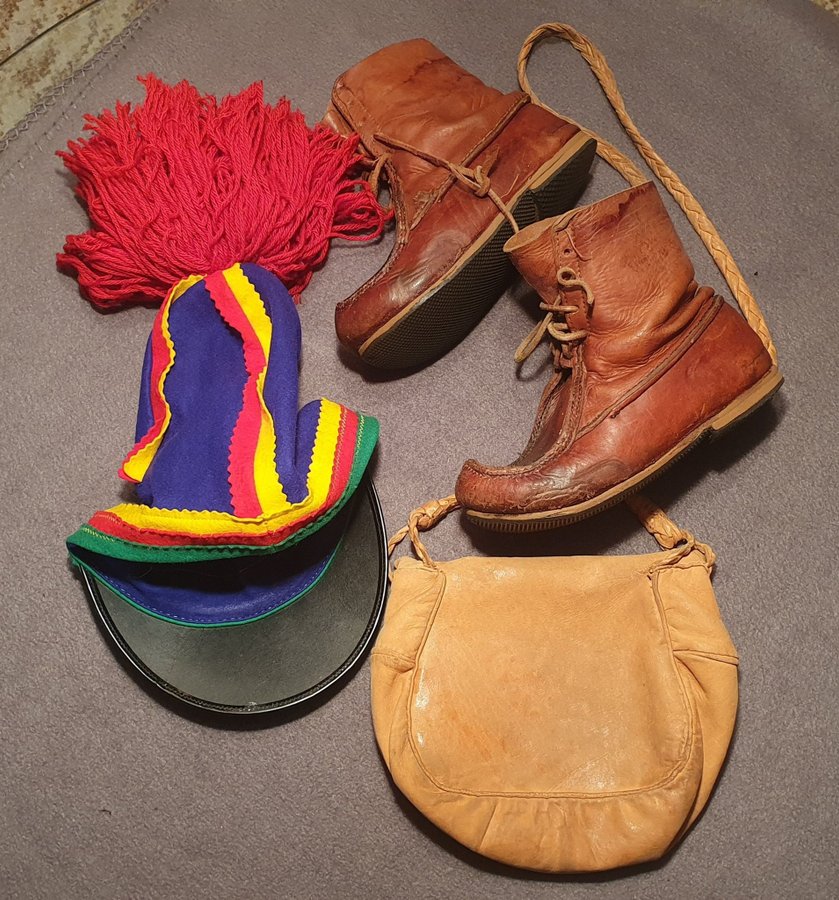 Samisk Kolt, Handväska och Skor | Köp på Tradera (714056394)