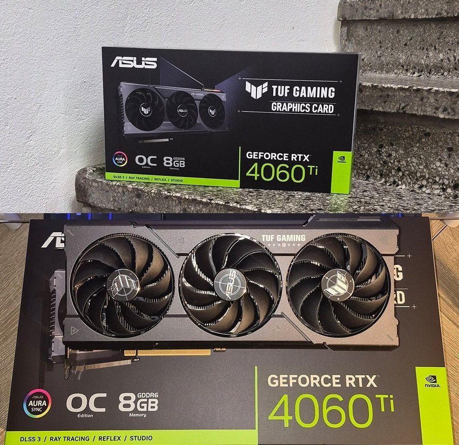 ASUS TUF Gaming GeForce RTX 4060 Ti 8GB GDDR6 O.. | Köp på Tradera ...
