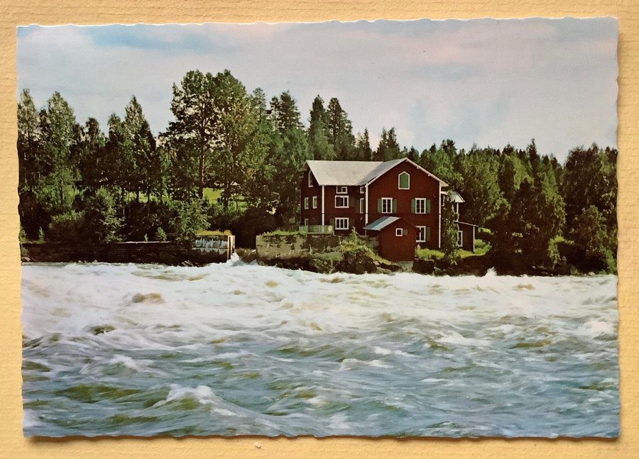 Kort VINDELN Vindelälven Gamla kvarnen Renforsen | Köp på Tradera ...