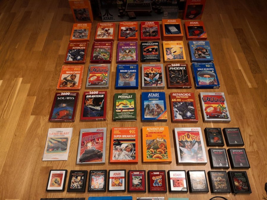 Ultimat Atari 2600 Bundle – Samlarens Dröm! | Köp på Tradera (711303688)