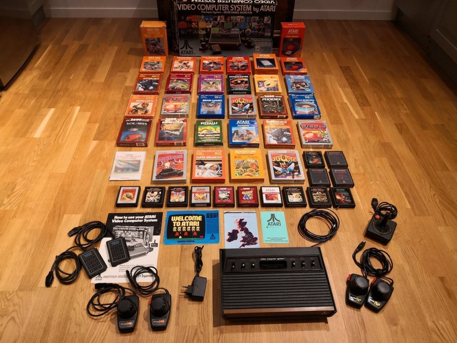 Ultimat Atari 2600 Bundle – Samlarens Dröm! | Köp på Tradera (711303688)