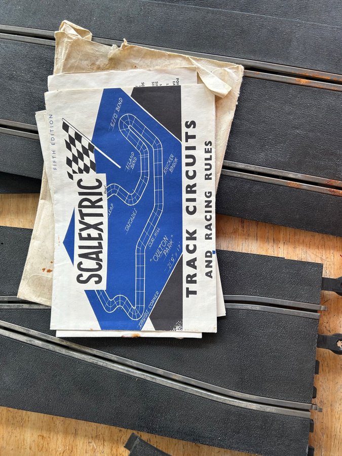 Scalextric bilbana delar och manual | Köp på Tradera (734130025)