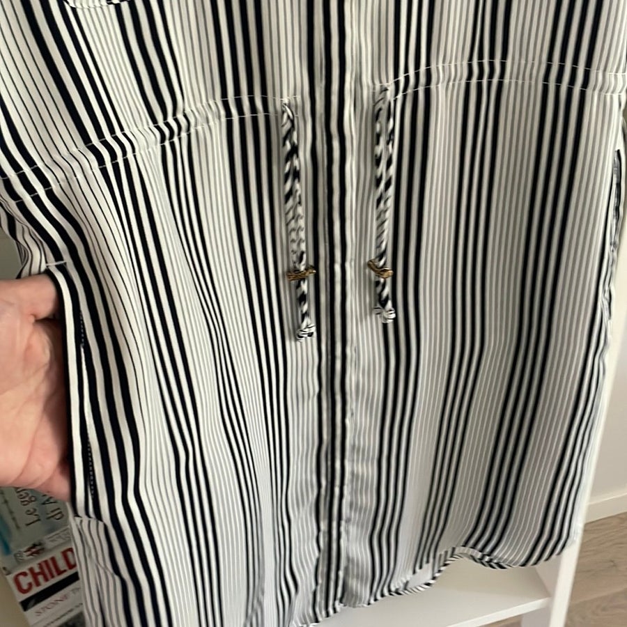 H&M svart, vit klänning, storlek EUR 36 | Köp på Tradera (737487750)