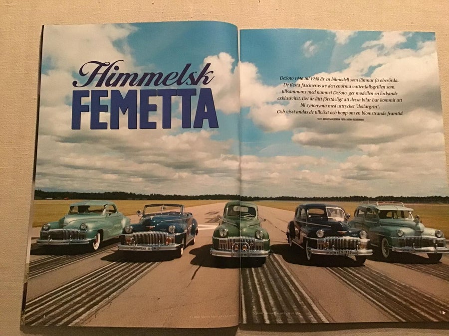 CLASSIC MOTOR NR 10 2004 DESOTO KOMET CYKELBIL,.. | Köp på Tradera ...