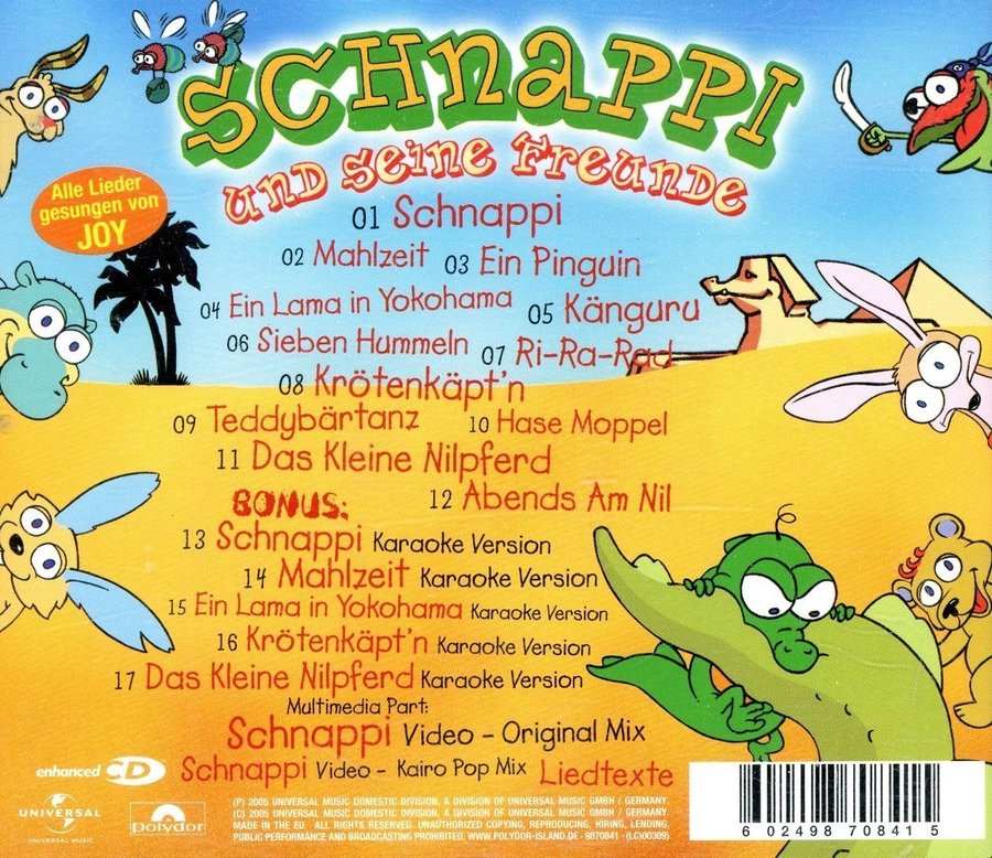 Schnappi Und Seine Freunde - Joy | Köp på Tradera (710863271)