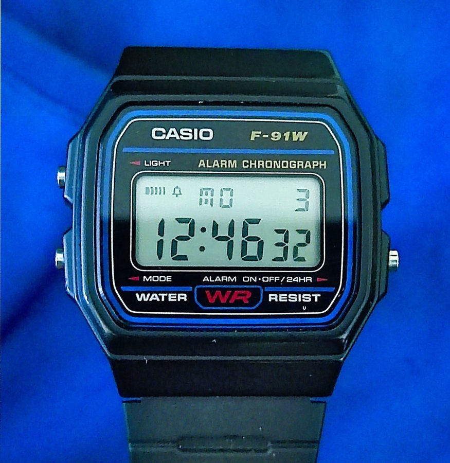 Casio classic f91 the legendary original from J.. | Köp på Tradera ...