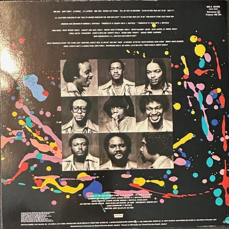 Rose Royce – Jump Street, vinyl LP skiva | Köp på Tradera (711214041)