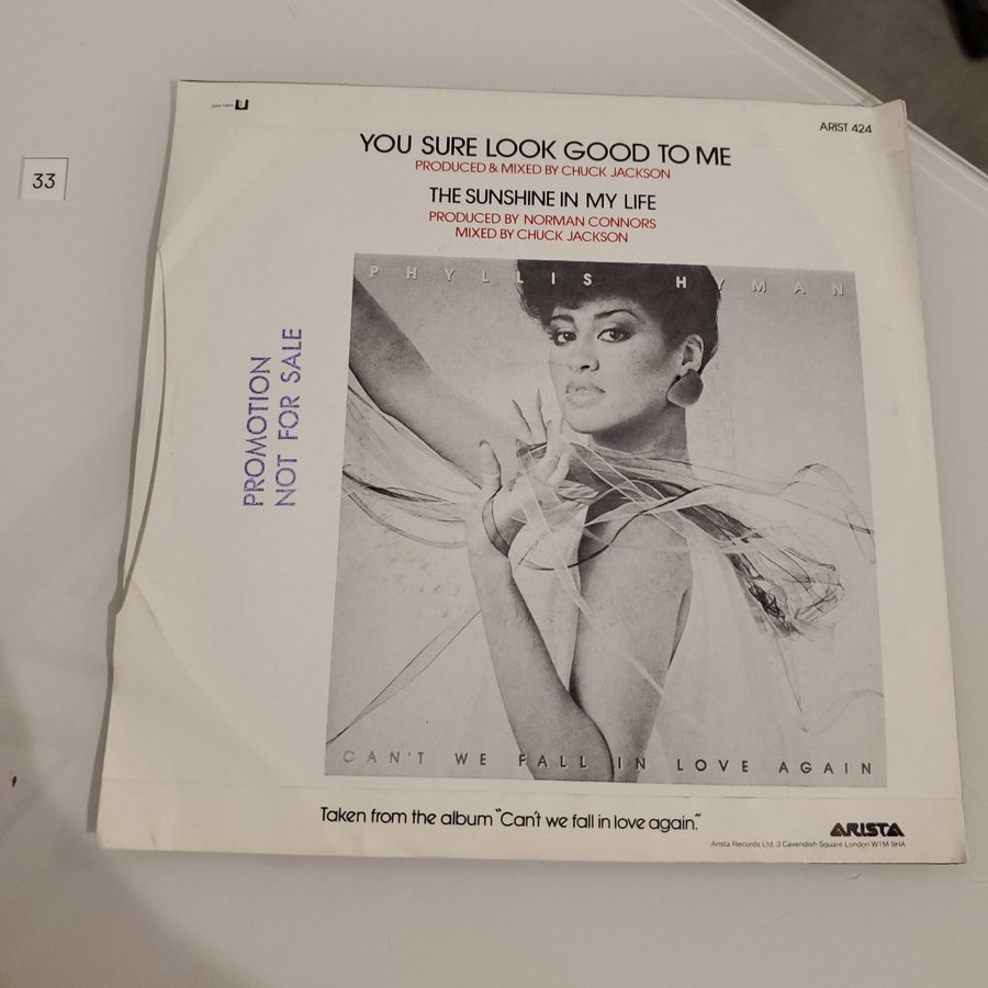 Phyllis Hyman - You Sure Look Good To Me - 7" V.. | Köp på Tradera ...