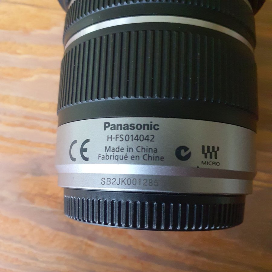 Kameraobjektiv Panasonic Lumix G Vario 14-42mm | Köp på Tradera (734138697)