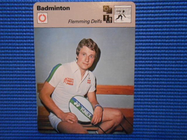 Badminton Flemming Delfs från samlarserien Allt.. | Köp på Tradera ...