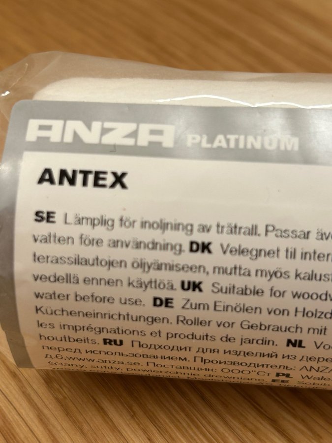 Anza Platinum Antex Träolja Roller 18 cm | Köp på Tradera (710799904)