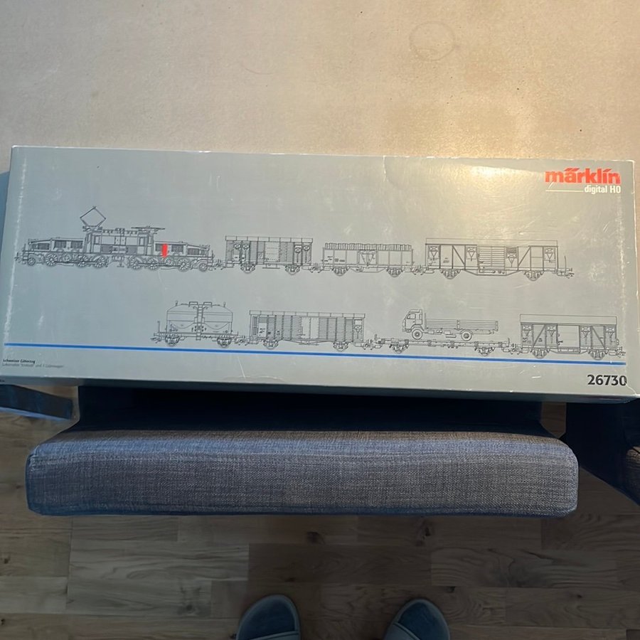 Märklin 26730 ”Krokodil” med vagnar. | Köp på Tradera (711174777)