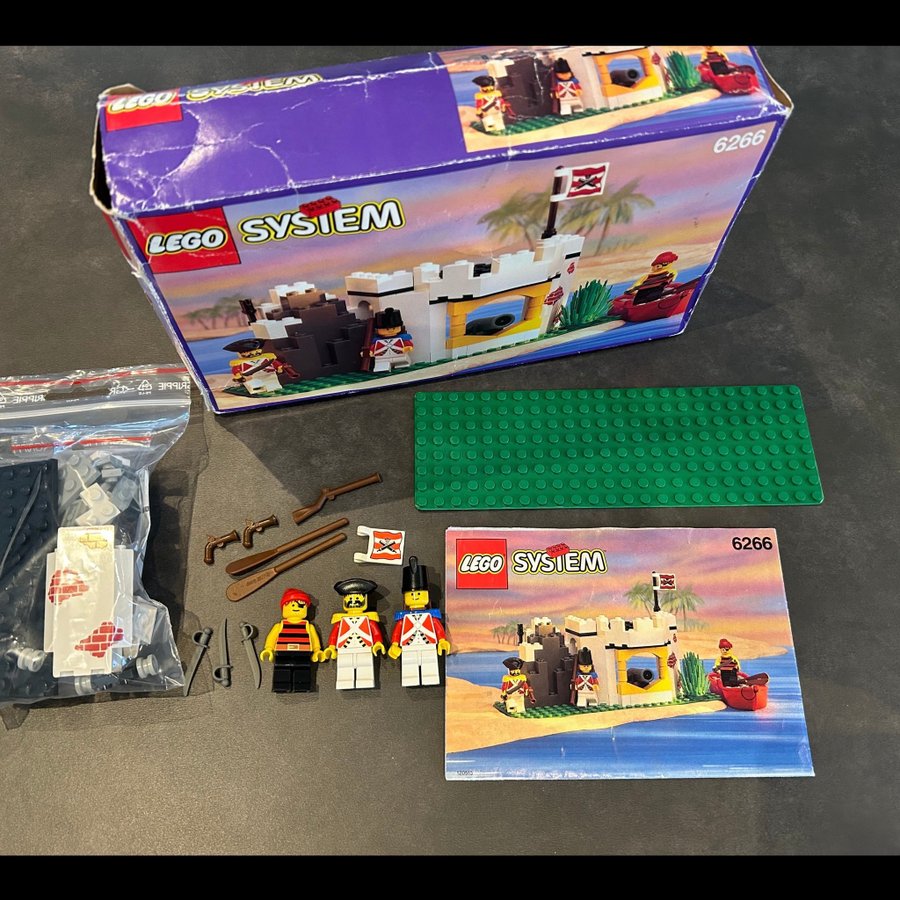 LEGO PIRATES SET: 6266 Cannon Cove / LEGOLAND /.. | Köp på Tradera ...