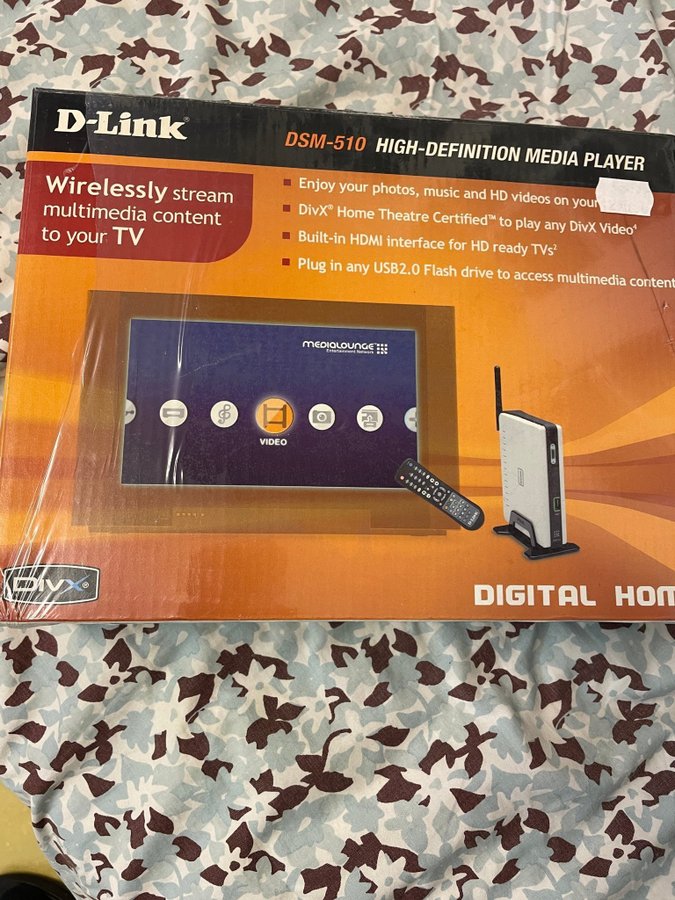 D-Link DSM-510 High-Definition Media Player | Köp på Tradera (705056981)