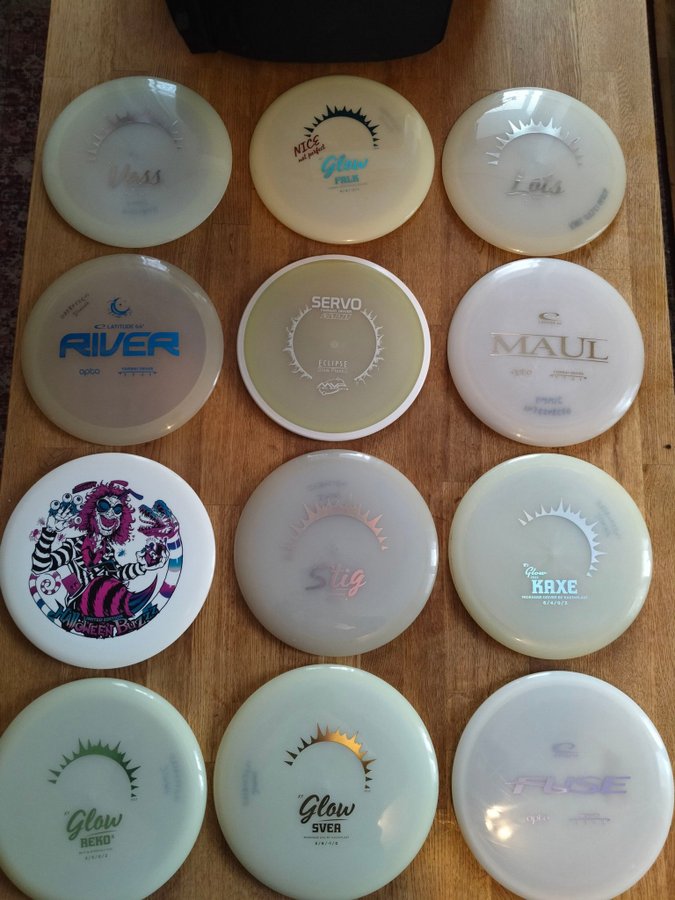 Westside Discs discgolfryggsäck med 12 discar | Köp på Tradera (735530685)