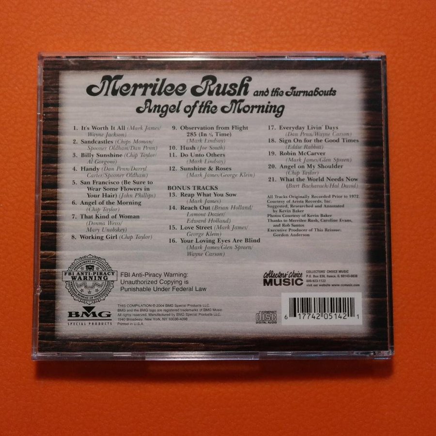 Merrilee Rush And The Turnabouts - Angel Of The.. | Köp på Tradera ...