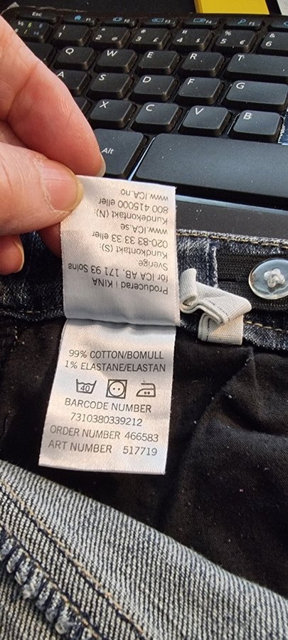 Mywear blåa jeans, storlek 128, ICA | Köp på Tradera (735545628)