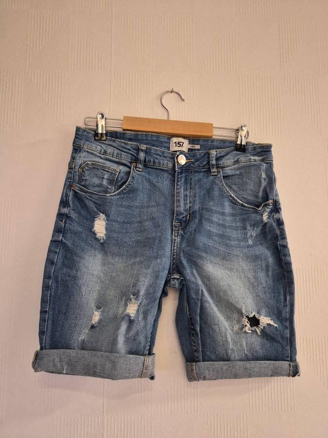Lager157 tuffa blå jeans shorts, storlek XS | Köp på Tradera (735542774)