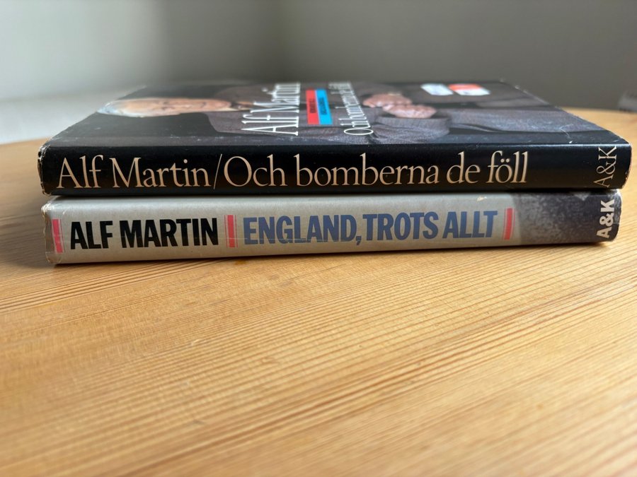 Alf Martin - England, trots allt & Och bomberna.. | Köp på Tradera ...