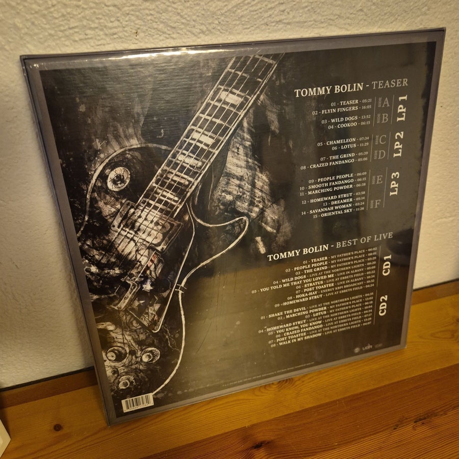 Tommy Bolin - Teaser 40th Anniversary Vinyl Edi.. | Köp på Tradera ...