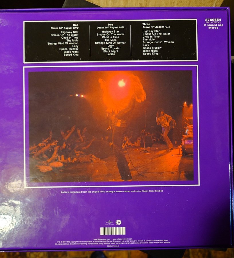 Se produkter som liknar Deep Purple - Made in Japan 9.. på Tradera ...