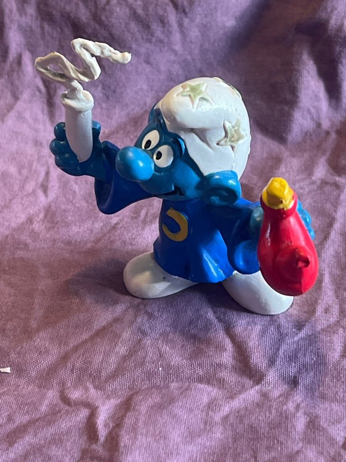 Vintage Trollkarl Smurf | Köp på Tradera (713377015)