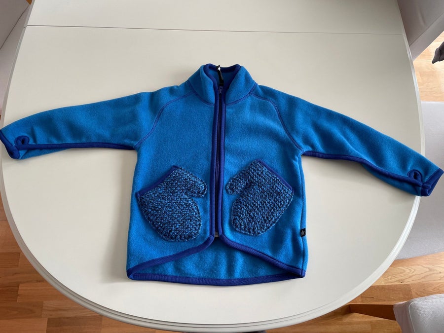 Ny Molo fleece jacka stl 98 blå | Köp på Tradera (736448864)